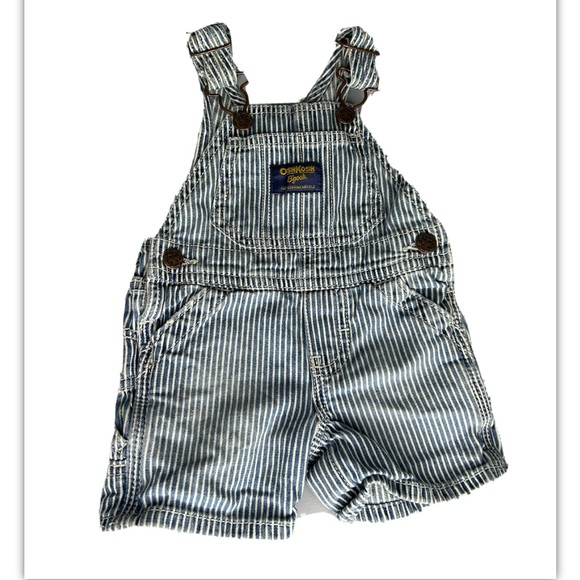 OshKosh B'gosh | One Pieces | Vintage Oshkosh Vestbak Blue Conductor ...